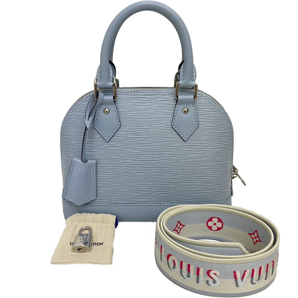 Louis Vuitton | Bags | Louis Vuitton Alma Bb Blue Nuage | Poshmark